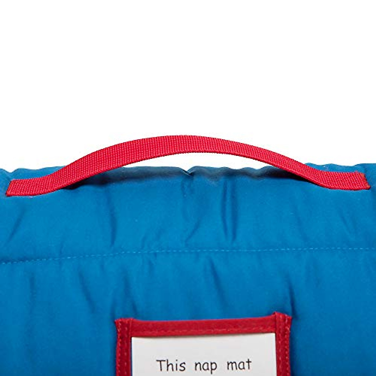 Baby Boom Funhouse Dinosaurs Kids Nap Mat Set – Includes Pillow and Fleece Blanket – Great for Boys Napping during Daycare or Preschool - Fits Toddlers, Blue