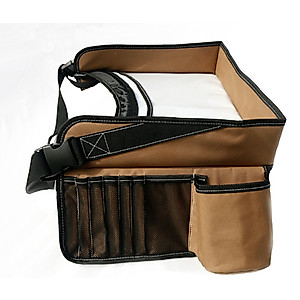 Sale! Kids Travel Tray, Lap Tray, Play Tray, Snack Tray, Activity Tray, with Mesh Storage, Plastic Writing Surface with Markers, for Car Seat, Stroller and Plane Fude Brand (Brown)