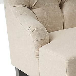 Christopher Knight Home Nicole Fabric Settee, Light Beige