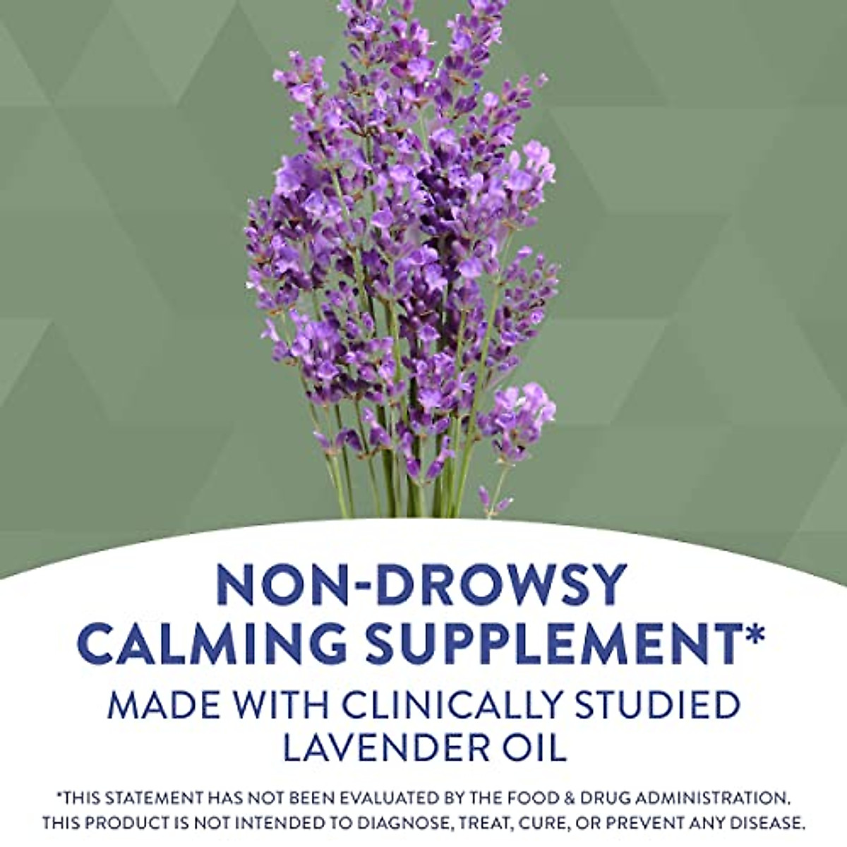 Nature's Way CalmAid, Non-Drowsy, Clinically Studied Lavender Supplement Helps Reduce Tension/Stress*