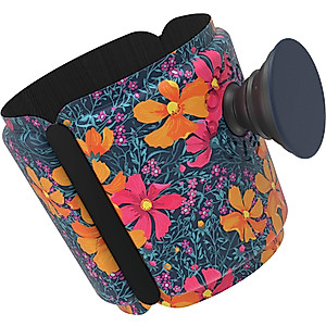 PopSockets PopThirst Cup Sleeve, Drink Holder, Koozie - Flower Power