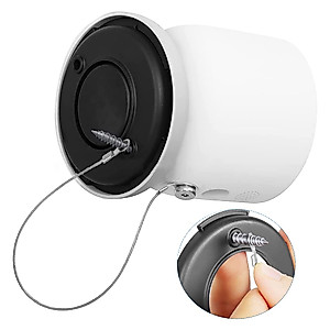 VVHOOY Anti-Theft Anti-Drop Security Chains Compatible with Google Nest Cam Outdoor(Battery), Rustproof Protection Cable Prevent from Falling, 4 Pack