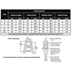 ADOME Garter Lingerie Set Sexy Strappy Lace Bra and Panty Set for Women Red XXL