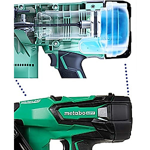 Metabo HPT 18V MultiVolt™ Cordless Angled Finish Nailer Kit | Accepts Nails 1-1/4-Inch up to 2-1/2-Inch | 15 Gauge | Lifetime Tool Warranty | NT1865DMAS