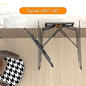 Full Motion TV Mount for 37-86inch TVs, TV Wall Mount with Dual 30inch Long Arm, Wall Mount TV Bracket Swivel and Tilt Holds up to 165lbs,VESA 600x400mm Fits 24" 18" 16" Wood Studs by FORGING MOUNT