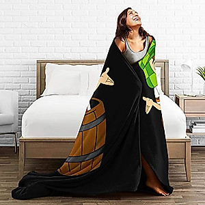 YSLPshop El Chavo Animado Blanket Flannel Plush Anime Throw Blankets Ultra-Soft Micro Fleece Blanket Air Conditioning Blanket Quilt Home Decor Suitable for All Season Sofa Blanket 50"X40"