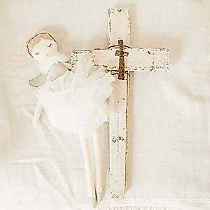 Mon Ami Angel Stuffed Doll - 15", Silver, Soft Elegant Plush Doll for Little Girls, Use as Toy or Room Decor, Great Gift for Kids of All Ages