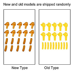 Tire Demount Head, 20pcs Tire Changer Bead Breaker Tyre Changer Mount Demount Head Duck Insert Rim Protector Tire Machine Accessories