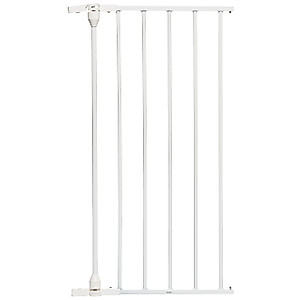 Cardinal Gates EX15 Baby Gate Extension - Fits Cardinal Gates Safety Gates - 15 Inch Wide Dog Gate Extension - White