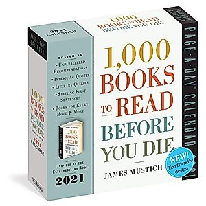 1,000 Books to Read Before You Die Page-A-Day Calendar 2021