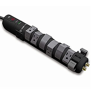 Tributaries - T8 - 8 Outlet - Swivel Power Strip by Tributaries
