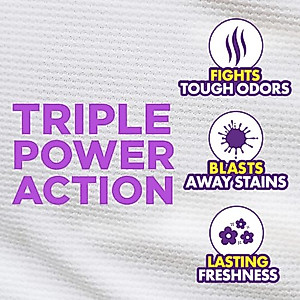 Arm & Hammer Plus OxiClean Odor Blasters Fresh Burst, 77 Loads Liquid Laundry Detergent, 100.5 Fl oz