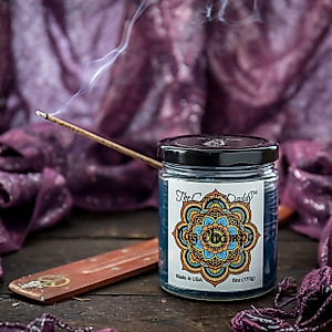 Nag Champa Scented Candle - Inscense- 6 Ounce Jar Candle