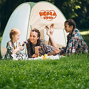 deAO Kids Camping Toys Set with Play Tent,23 PCS Outdoor Pretend Camping Toys with Light & Spray for Kids Boys Girls Age 3 4 5 6, Include Kids Camping Tent,Pot and Dish