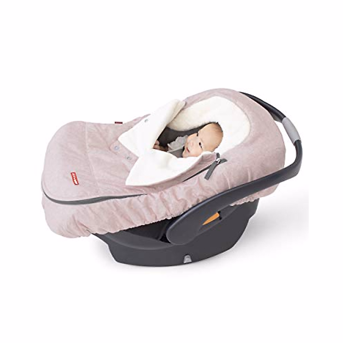 Skip Hop Winter Car Seat Cover, Stroll & Go, Pink Heather