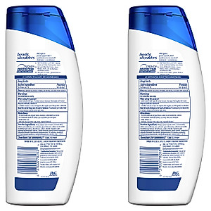 Head & Shoulders Shampoo and Conditioner 2 in 1, Anti Dandruff Treatment and Scalp Care, Old Spice Pure Sport for Men, 23.7 fl oz, Twin Pack