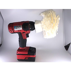 Flitz WB201-50 Blue X-Large Original Buff Ball in Clamshell, 7-Inch