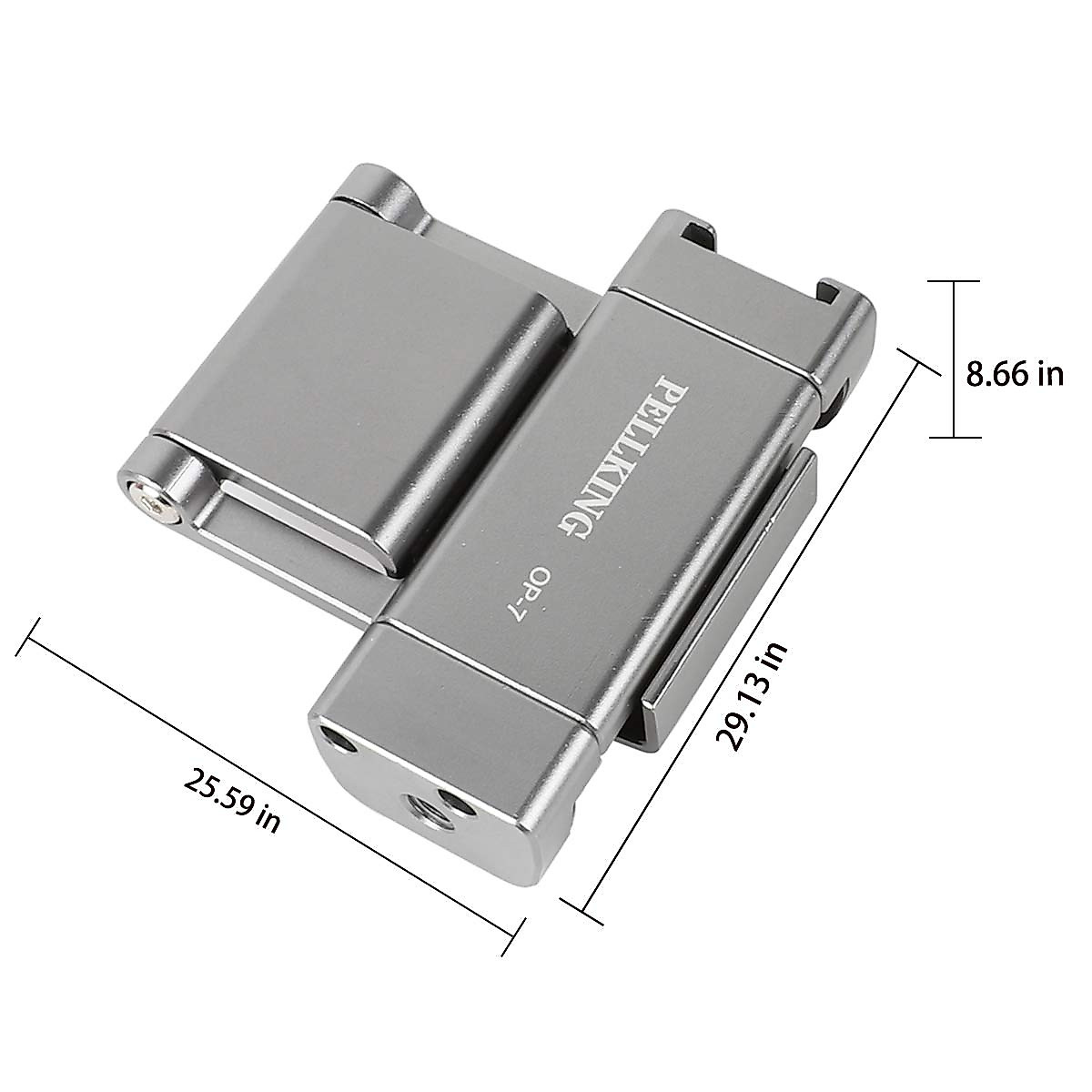 PellKing Osmo Pocket/Osmo Pocket 2 Phone Holder Set Expansion Accessories + Universal Mini Extension Pole Tripod Compatible with DJI OSMO Pocket 2/ DJI OSMO Pocket and Smartphone