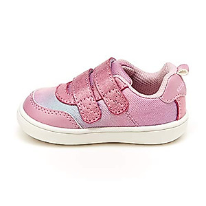 Stride Rite 360 Baby Girls Hayden Sneaker, Pink Multi, 4 Infant US