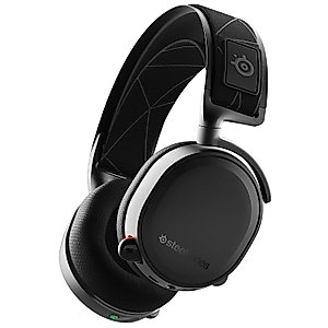 SteelSeries Arctis 7 Black Over the Ear Wireless Gaming Headset - PC - 61463 (Renewed)