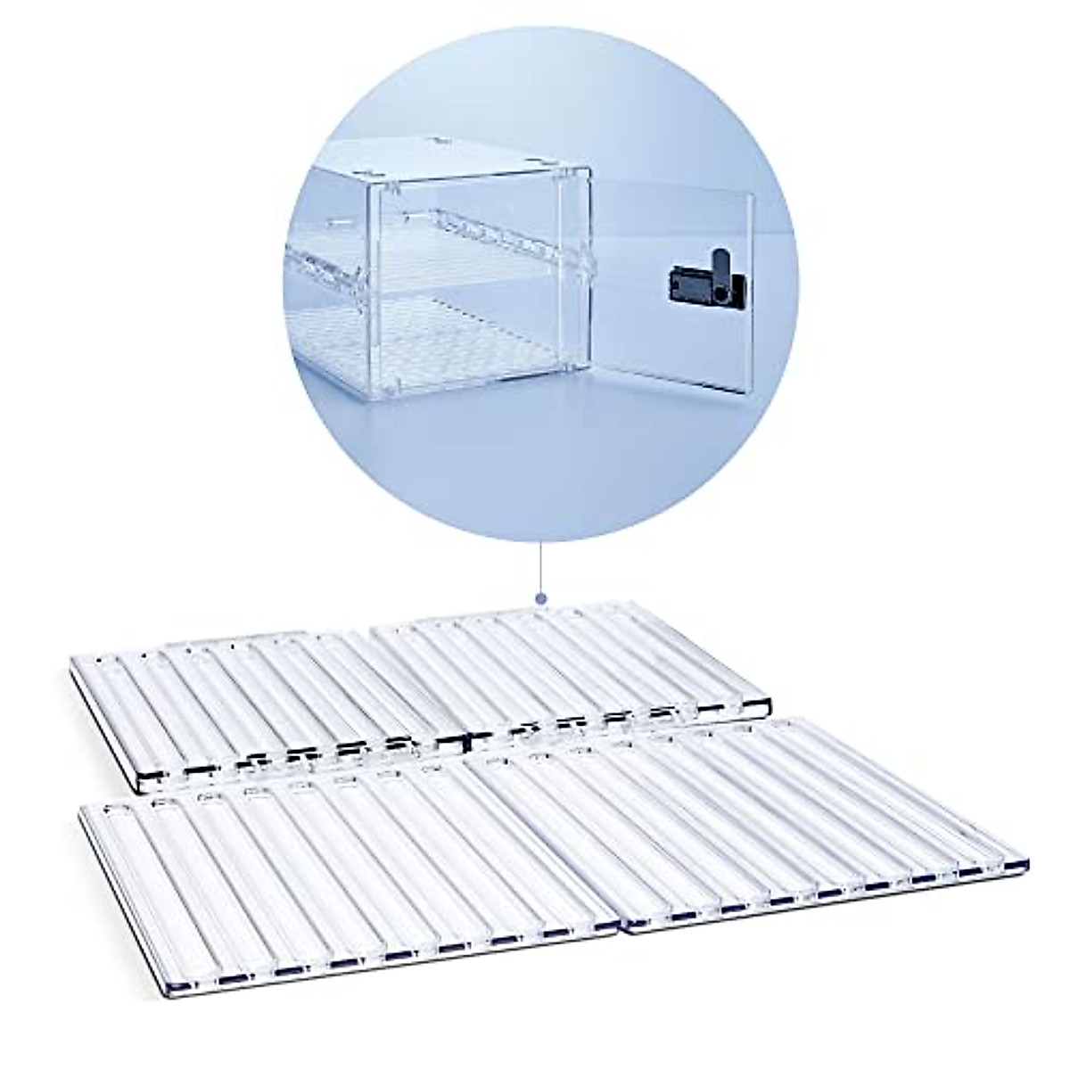 Lockabox One™ Shelf Pack 2.0 | New and Improved Design of Removable Shelves and Base Inserts One™ Products