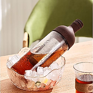 Coffee Cold Brewer Cold Brew Coffee Pot Glass Household Fruit Tea Cold Brew Bottle Ice Drip Coffee Appliance Cold Brew Cup Simple to Use (Color : Brown, Size : 1000ml) (White 1000ml) (Pink 1000ml)