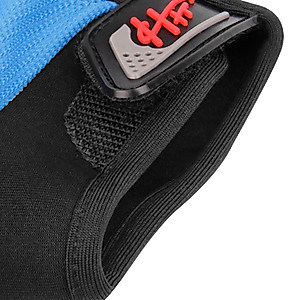 Women Men Full Finger Touch Screen Cycling Gloves Mesh Quick Dry Non-slip Motorcycle Road Mountain Bike Riding Gloves UV Protection Fitness Climbing Fishing Workout Exercise Golf Gloves (Grey)