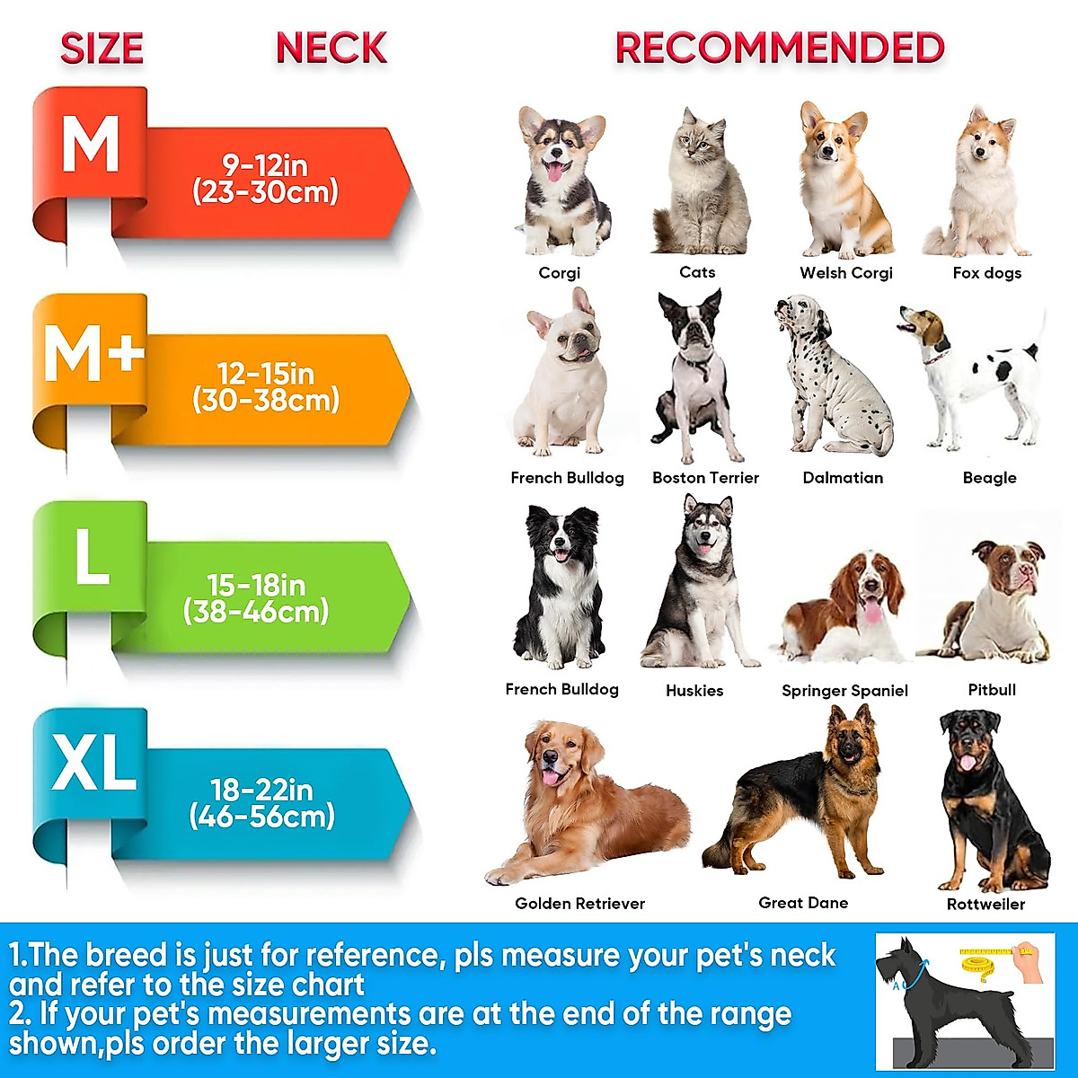 Inflatable Dog Cone Collar ，2-in-1 Inflatable Dog Cone with Detachable Anti-Licking Shield，Soft Cones for Dogs After Surgery,Soft Cone for Dogs Does Not Block Vision. (Grey, XL(Neck:18-22”))