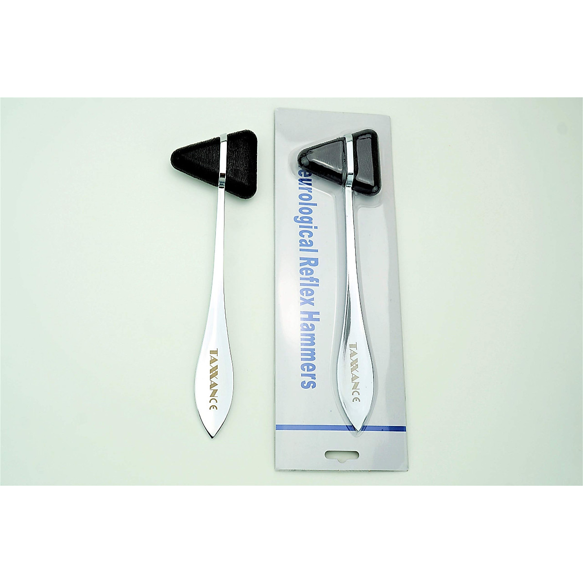 TAXXAN OTOSCOPE, DUAL-HEAD STETHOSCOPE, TAYLOR HAMMER, C128 TUNING FORK, LED MEDICAL PENLIGHT, SNELLEN POCKET PLASTIC EYE CHART, TAPE MEASURE compatible with any Otoscope Ophthalmoscope