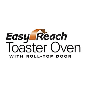 Hamilton Beach Easy Reach Countertop Toaster Oven, 4-Slices, Red (31337D)