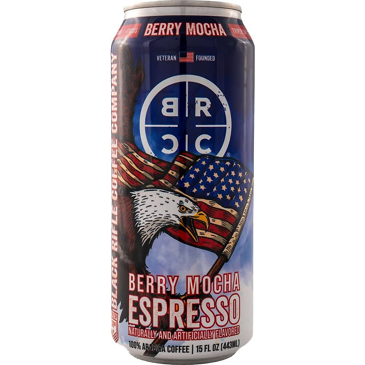 Black Rifle Coffee RTD (Berry Mocha Espresso, 15 Fl Oz (Pack of 12))