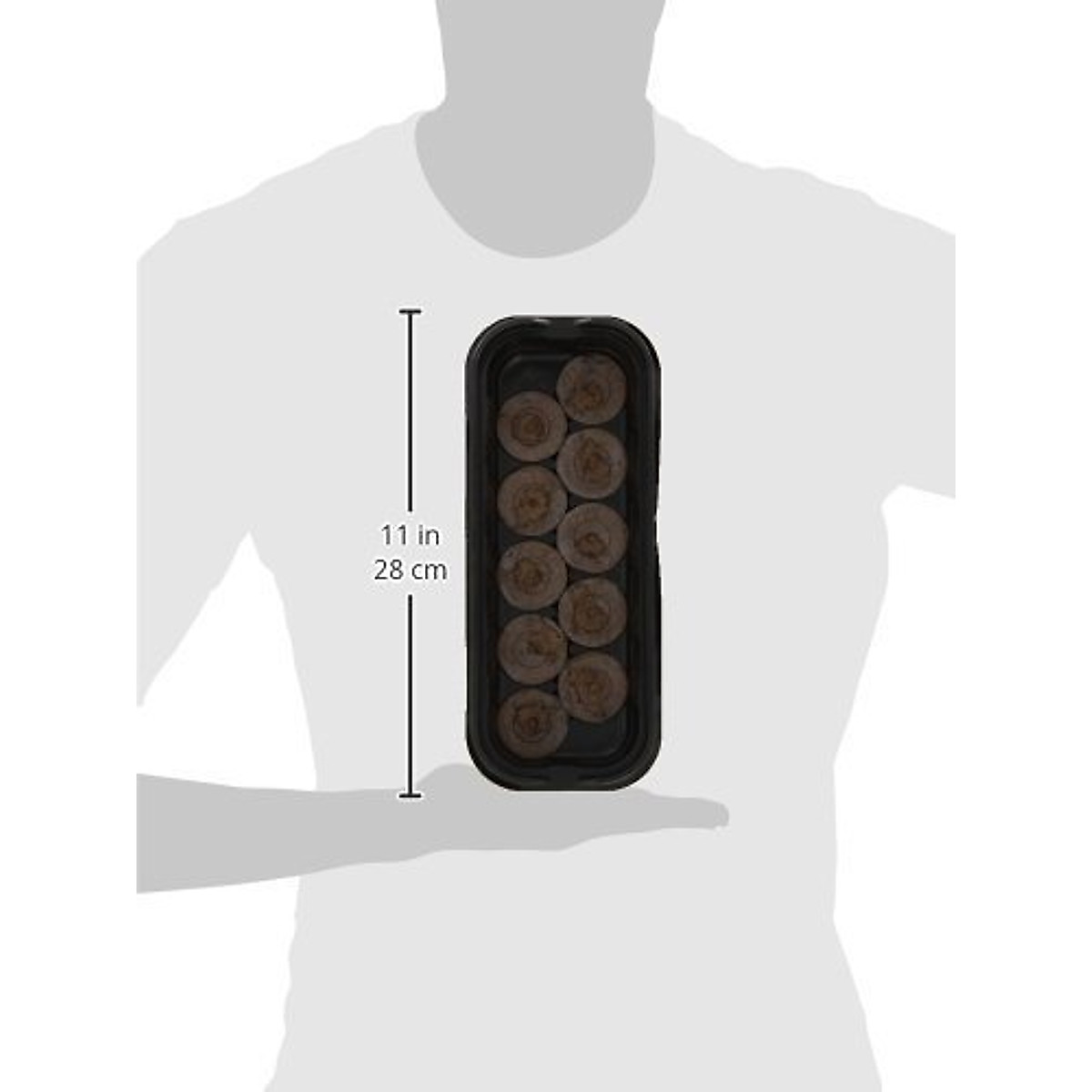 Jiffy J410 42mm Windowsill Greenhouse 10 (Pack of 3)