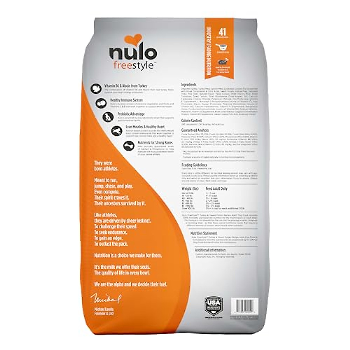Nulo Freestyle Adult Dog Food, Premium All Natural Grain-Free Dry Small Kibble Dog Food, with BC30 Probiotic for Healthy Digestion, and High Animal-Based Protein with no Chicken or Egg Alternatives