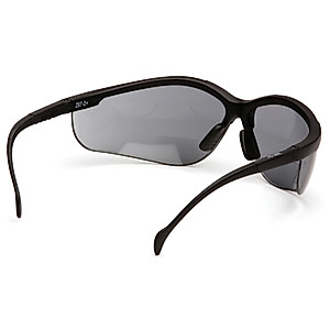 Pyramex V2 Readers Safety Eyewear, Gray +2.5 Lens With Black Frame
