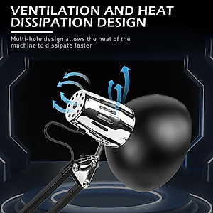 DUEBEL Food Heat Lamp, Perfect Buffet and Catering Solution for Keeping Food Warm, Ideal for Parties, Holidays, and Concession Stands