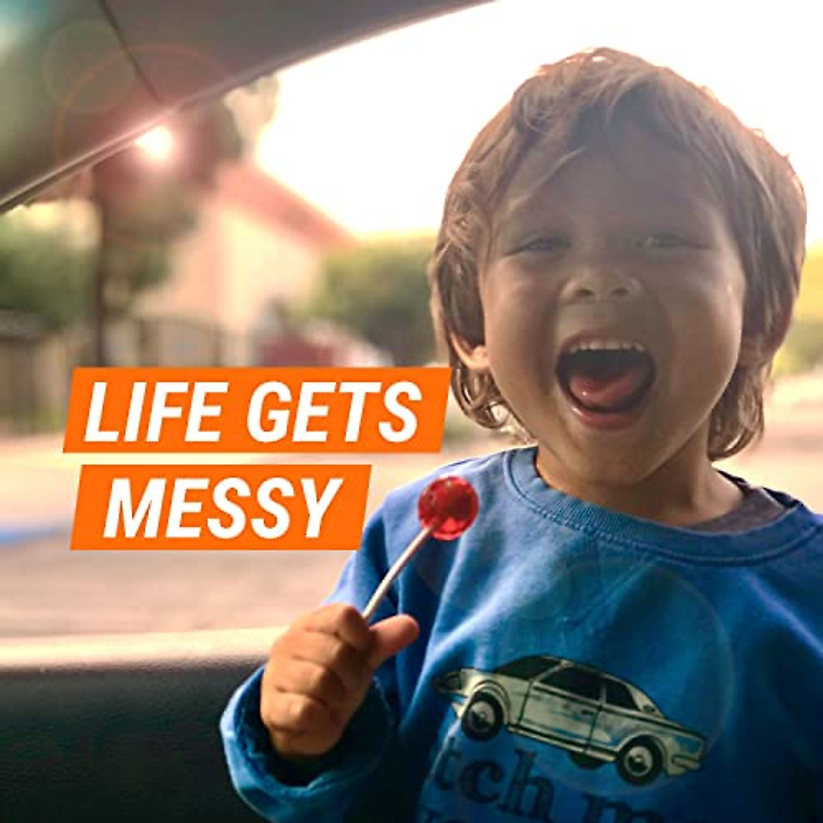 Carpet and Upholstery Cleaner Spray by Armor All, Car Upholstery Cleaner for Tough Stains, 22 Fl Oz, 1 Count (Pack of 1)