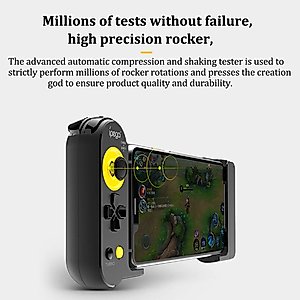 IPGEA PG-9167 Mobile Controller, Wireless 4.0 Gamepad Joystick Telescopic Game Controller Compatible Galaxy S10/S10 & Galaxy A51 Note 9 Phone XR XS Phone 11 Most iOS/Android Smart Phone Tablet PC