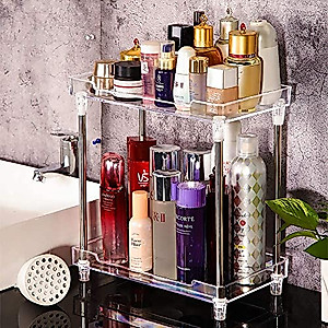 AfooBezos 3-Tire Bathroom Organizer Countertop & 2-Tire Bathroom Organizer Countertop