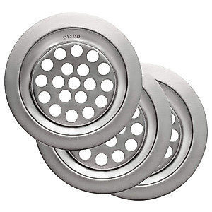 OFXDD Pet Hair Catcher 2.5", Kitchen Sink Strainer Outside, Drain Protector, Hair Drain Catcher Shower Popup (Pack of 3)