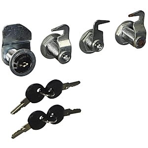 Sunex 8013LS Sunex 8013LS Service Cart Lock Set, 4-Piece