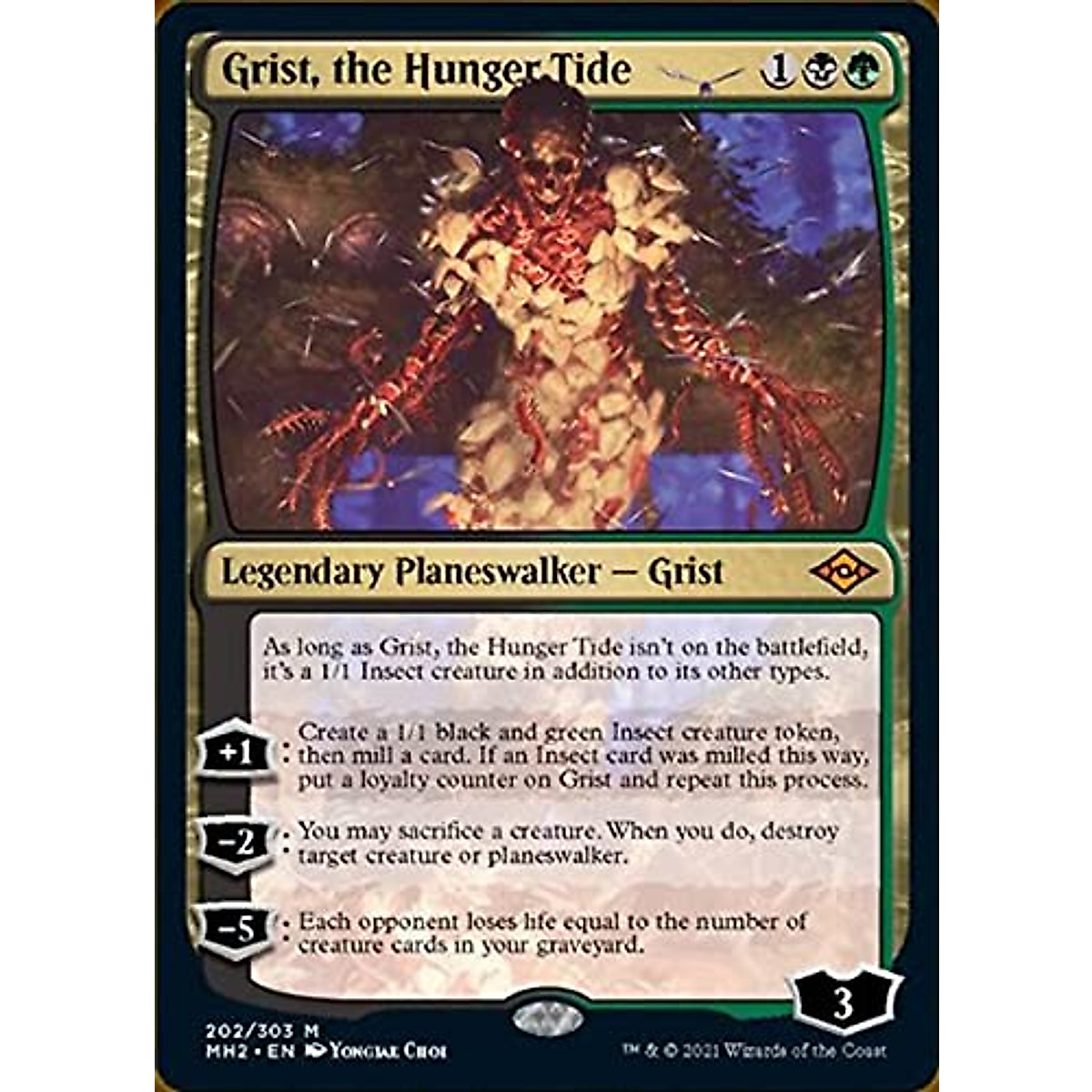 Magic: the Gathering - Grist, The Hunger Tide (202) - Modern Horizons 2
