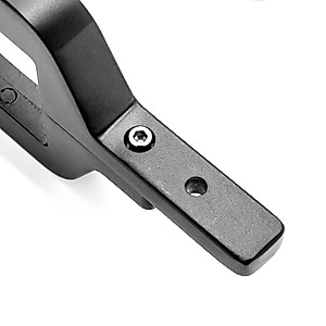 Dasen Universal Tow Hitch Receiver Light Bar Mount Bracket Compatible with Dual LED Cube/Work Lights Pod Backup Rear Reverse Truck Trailer SUV Off-Road