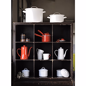 Tsukiusagijirushi Tsukiusagijirushi Slim Pot, 1.2L Black