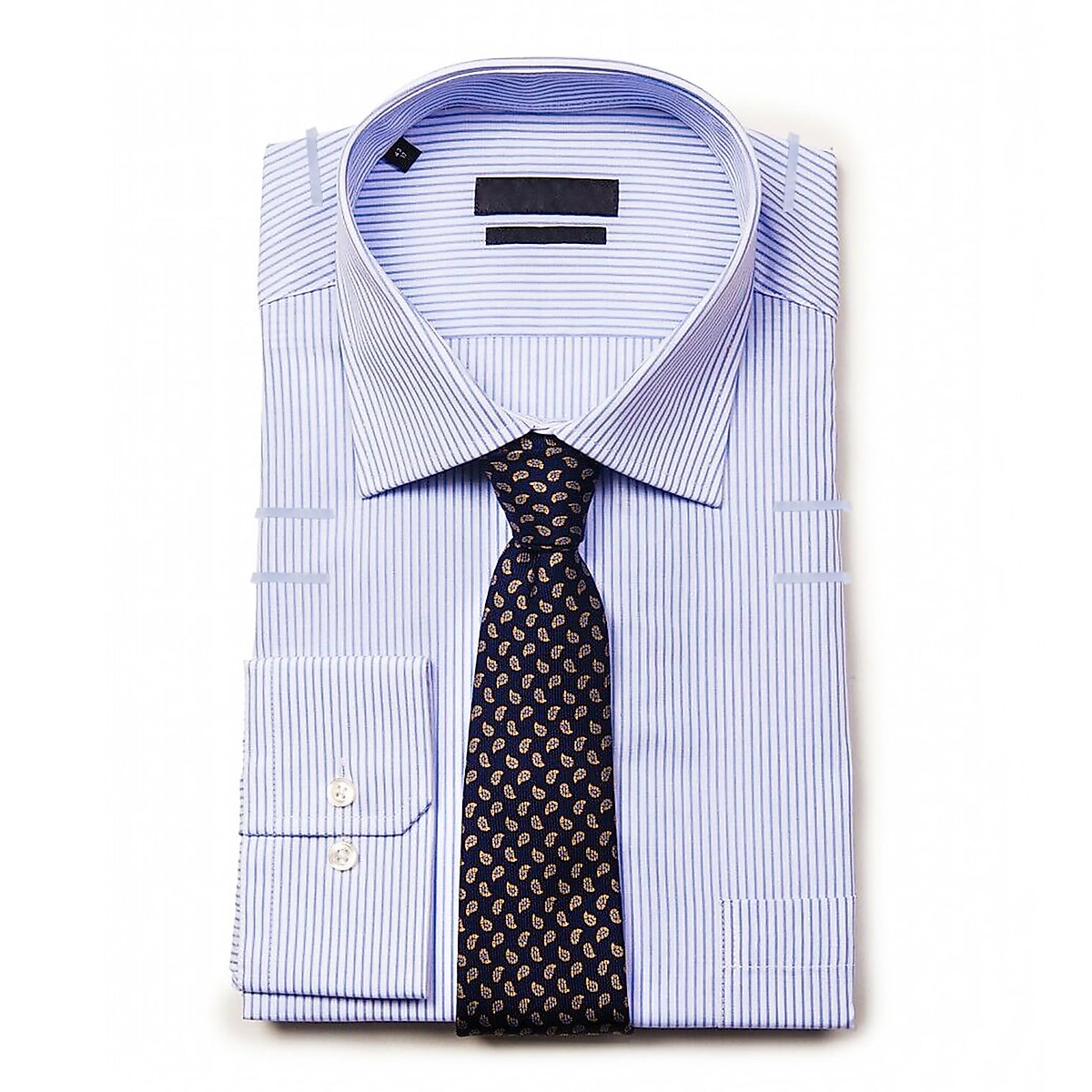 Mini Skater 1.5 Inch U Shape Plastic Alligator Clips with Teeth Small Shirt Folding Clips for Folding Ties Socks Pants Securing Fabric to Comic Book Boards (100)