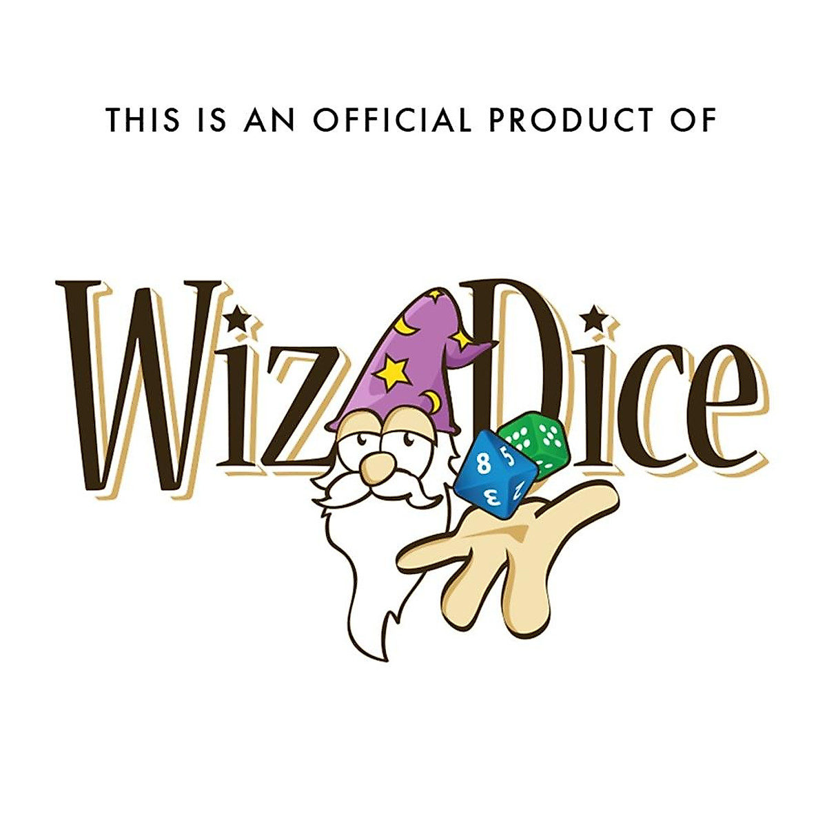 Wiz Dice Masterwork Series - Sharp-Edged Metal Dice Set for Tabletop RPG Adventure Games with a Dice Box - DND Dice Set, Suitable for Dungeons and Dragons and Dice Ga