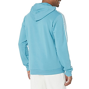 adidas Men's Essentials Fleece 3-stripes Hoodie, Preloved Blue, 3X-Large
