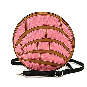 Sleepyville Critters - Teen Girl Concha Cross Body Bag in Vinyl | Great Novelty Gift Concha Purse in Vinyl | White Elephant Gifts Concha Cross Body Bag