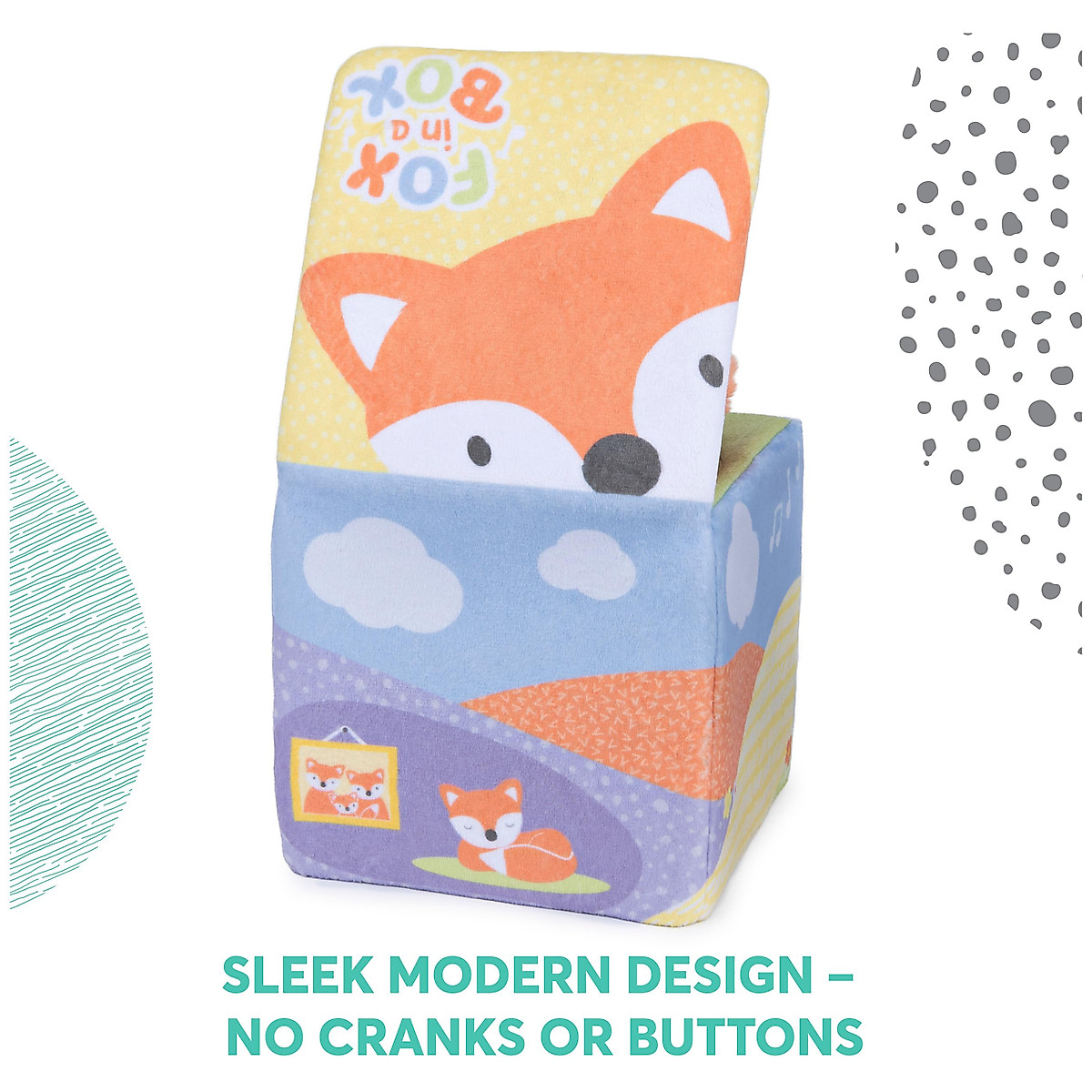 Baby GUND Fox in a Box, Animated Plush Activity Toy for Babies and Infants, Ages 0 and Up, Multicolor