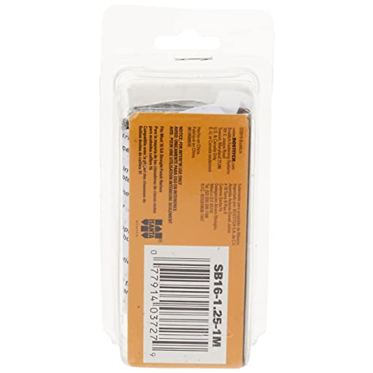 BOSTITCH Finish Nails, Bright, 1-1/4-Inch, 16GA, 1000-Pack (SB16-1.25-1M)