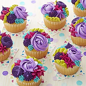 Wilton Piping Tips for Cake & Cupcake Decorating, 55-Piece Cake Supply Master Decorating Tip Set, Metal Tips